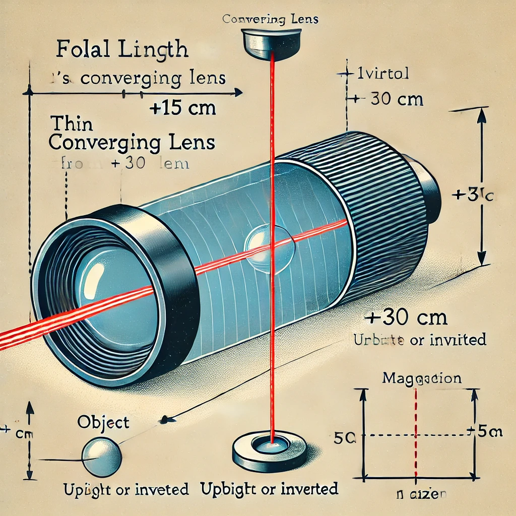Formation d’image par une lentille mince - Exercice corrigé