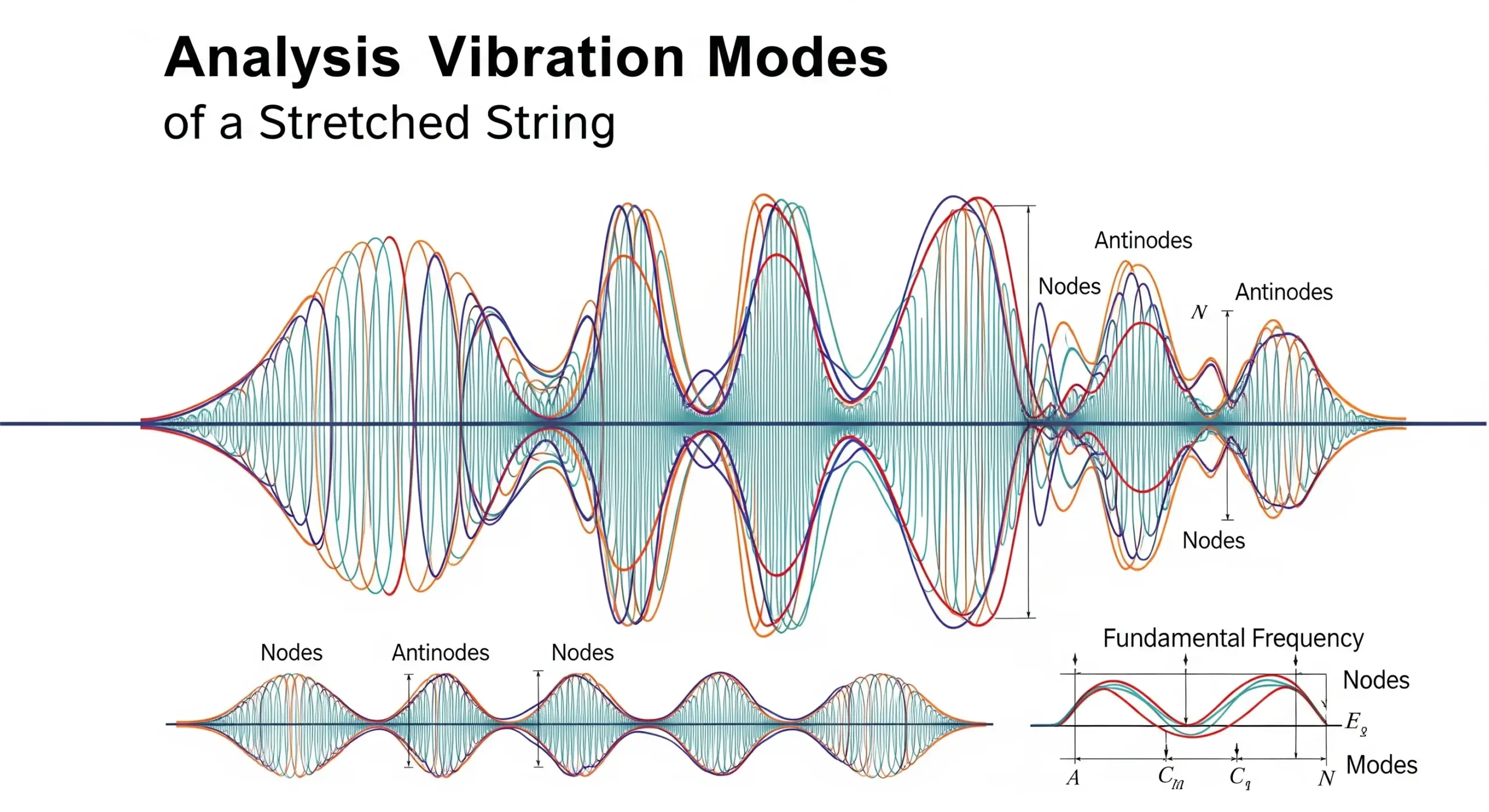 Analyse des Modes de Vibration d'une Corde Tendue - Exo corrigé
