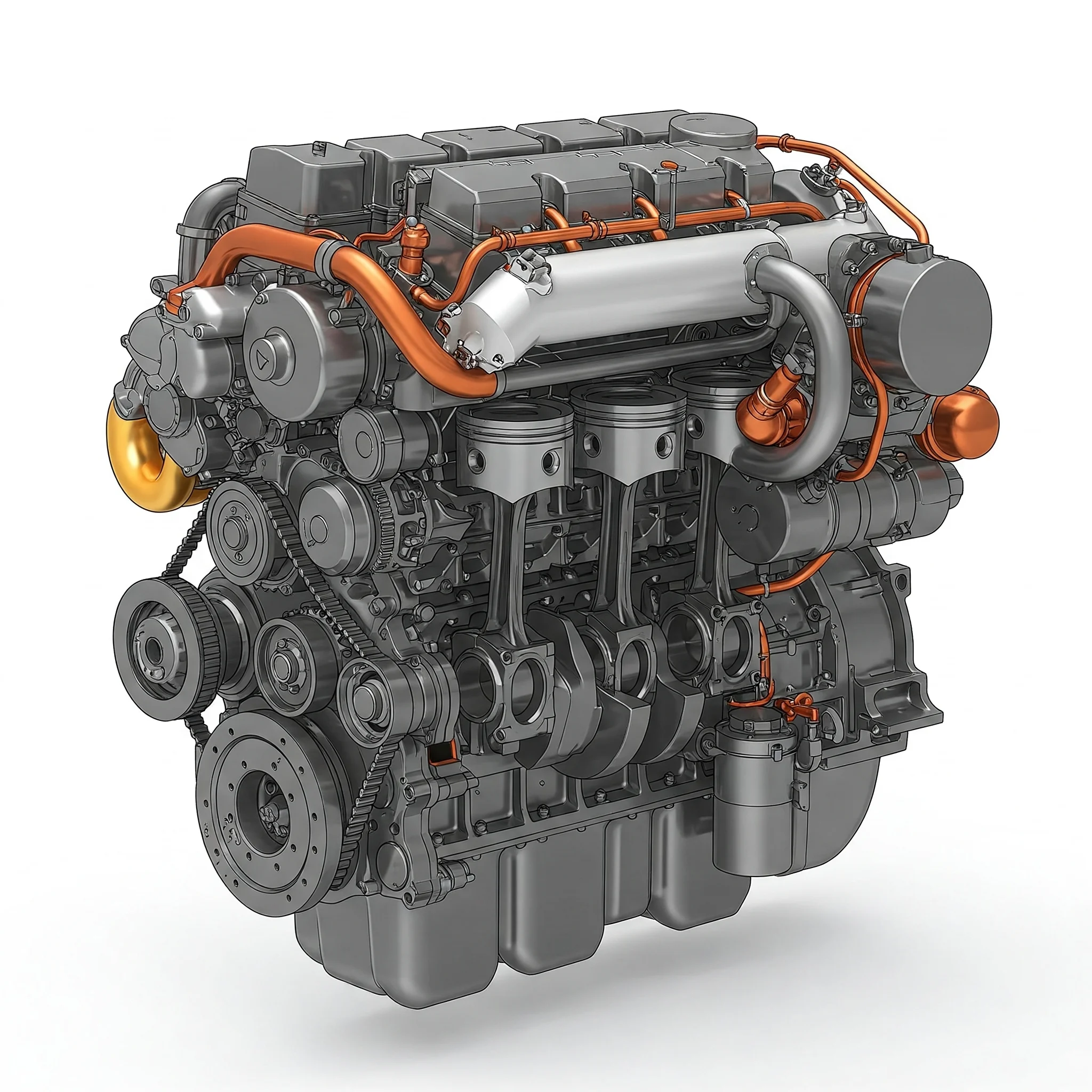 Rendement d'un Moteur Diesel Idéal - Exercice Corrigé